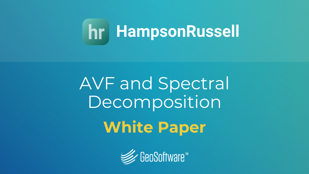 Unlocking The Power Of Spectral Decomposition And Avf Methods For The Energy Industry